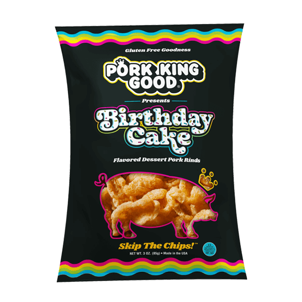 Pork King Good - Birthday Cake Pork Rings – Carbs Me Out!